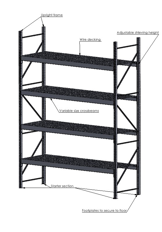 Order Pallet Racks in Harris County, TX - Shelving Concepts